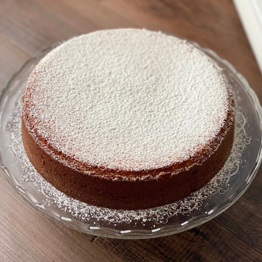 Torta Caprese Bianca* (by the slice) | Double Batch Bakery | Online Bakery