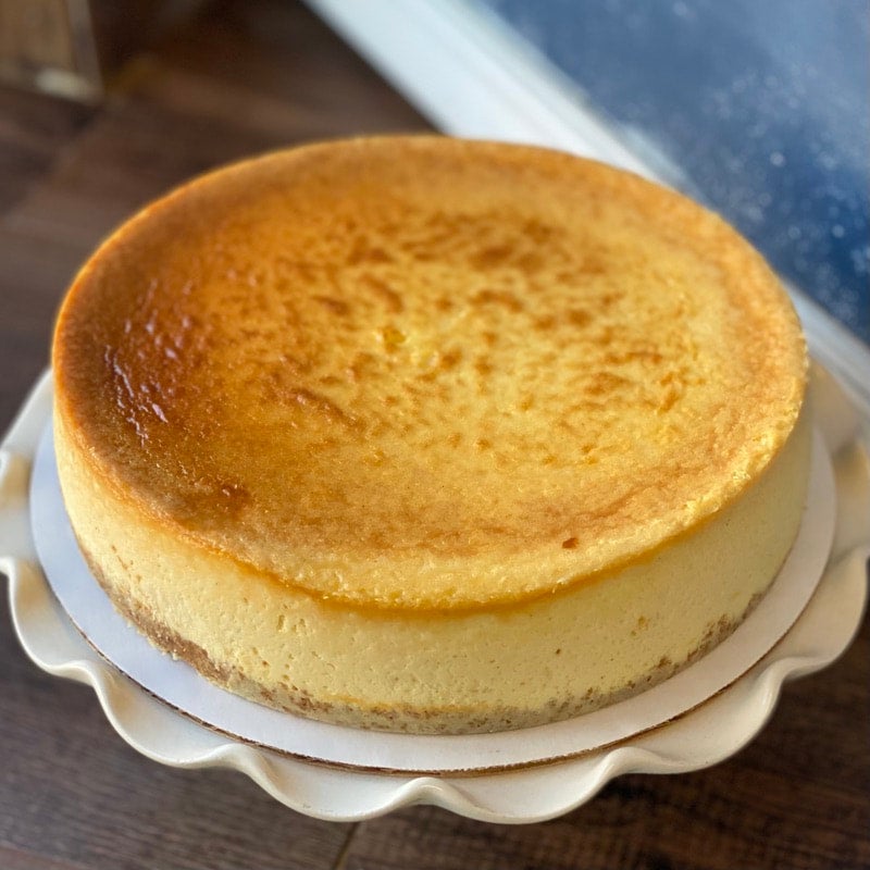 Plain Cheesecake (Pre-Order 6 inch or 9 inch) | Double Batch Bakery