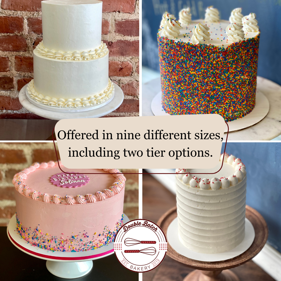 Build-Your-Own Cake | Double Batch Bakery