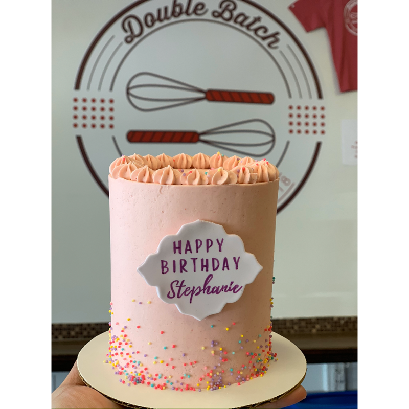 Build-Your-Own Cake with Premium Filling | Double Batch Bakery | Online ...