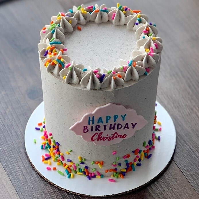 Build-Your-Own Cake with Premium Filling | Double Batch Bakery | Online ...